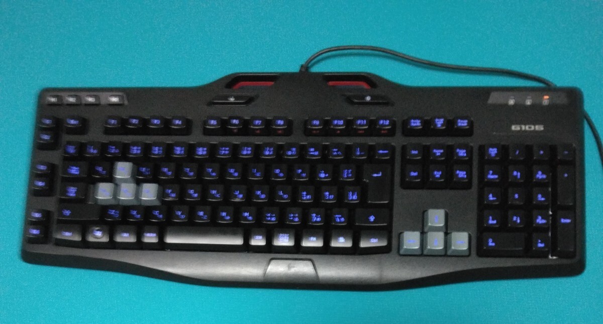 Yahoo!オークション - logicool ゲーミング キーボード G105 動作品 訳...