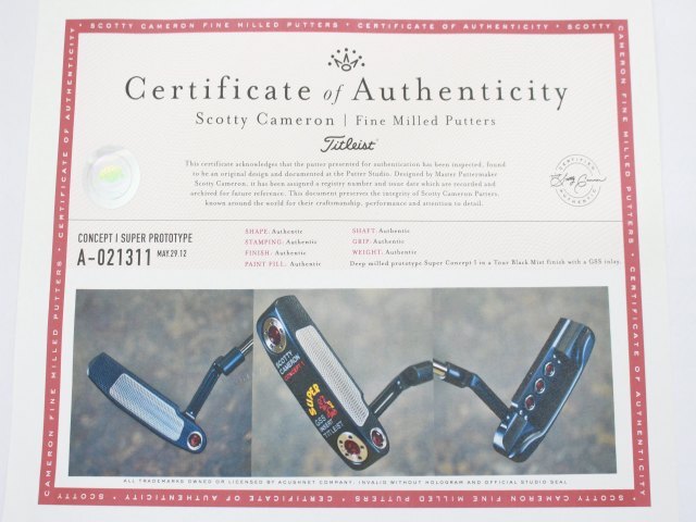 【樂淘letao】日本代購代標第一品牌－サークルT GSSインサート コンセプト1 スーパープロトタイプ CONCEPT 1 SUPER PROTOTYPE/オリジナルスチール 7883