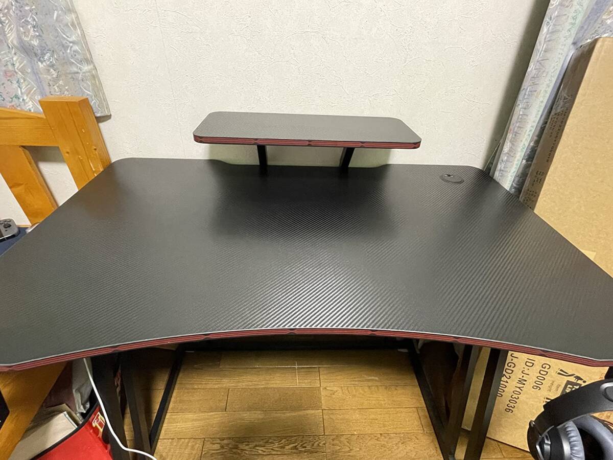 Yahoo!オークション - ゲーミング＆パソコンデスク モニター台付き