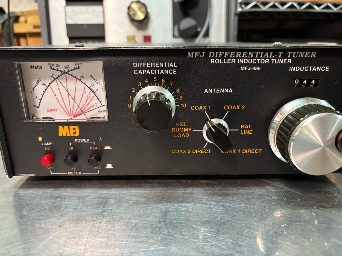 Yahoo!オークション - MFJ-986 アンテナカップラー PEP POW/SWRメータ...
