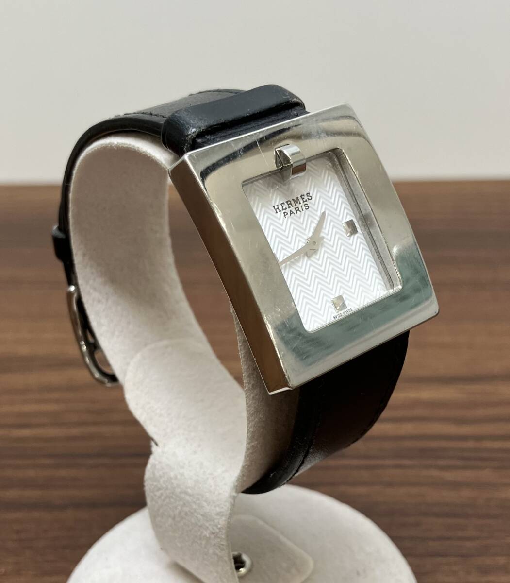 Yahoo!オークション - HERMES エルメス BE1.210 クォーツ レディース腕...
