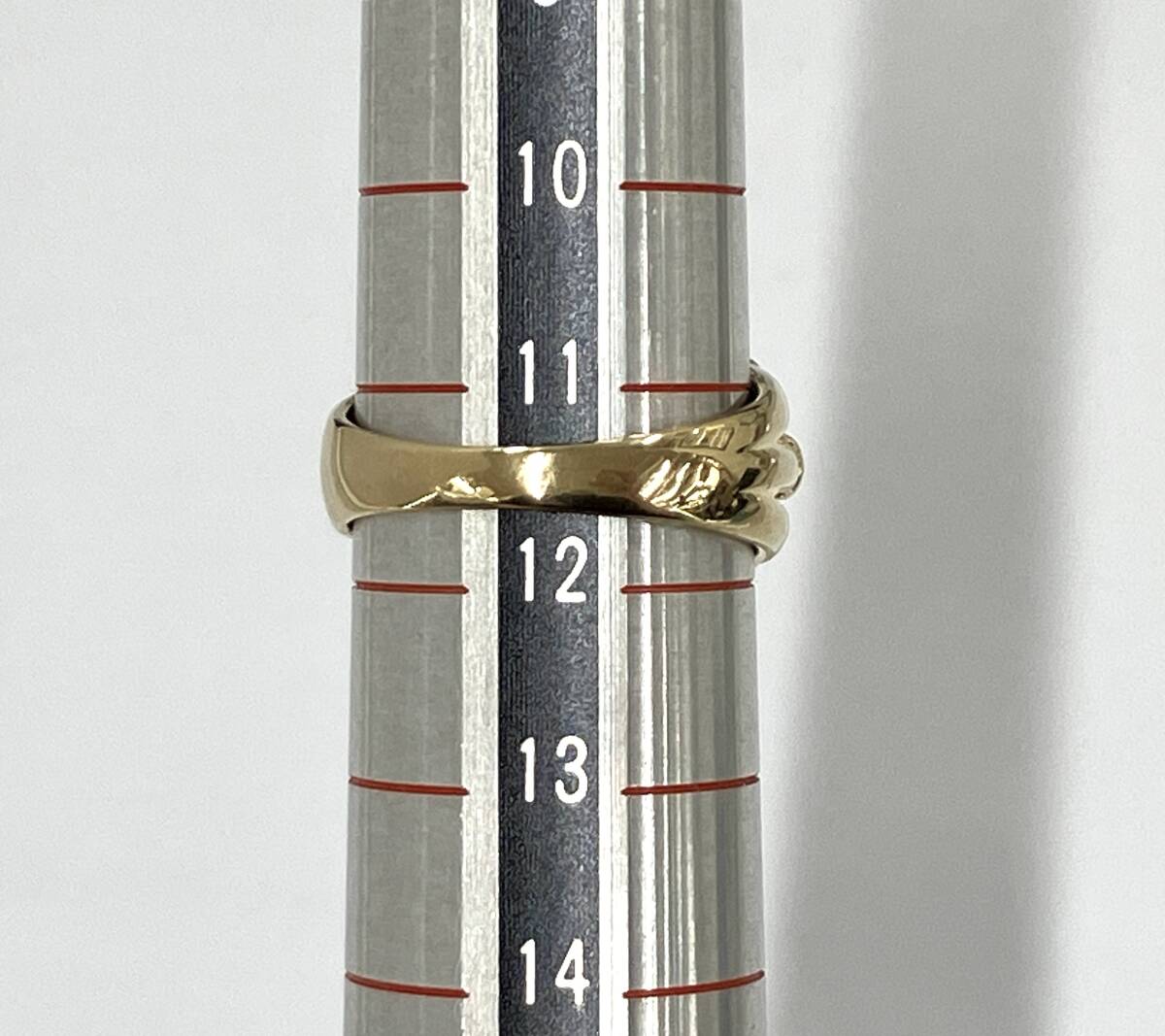 Yahoo!オークション - K18 18金 11.5号 5.6g ダイヤ0.12ct 指輪 リング