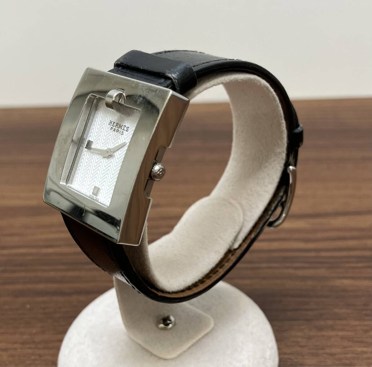 Yahoo!オークション - HERMES エルメス BE1.210 クォーツ レディース腕...