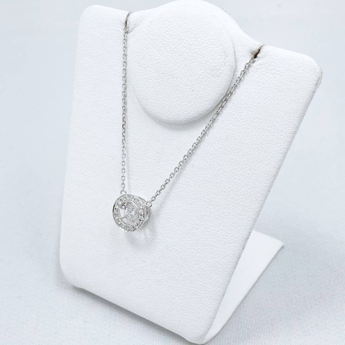 Yahoo!オークション - 【鑑定書付】【新品仕上済】K18 18金 44cm ダイ...