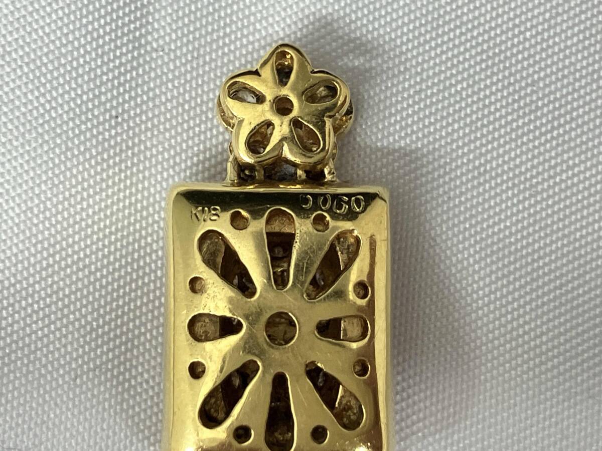 Yahoo!オークション - K18／トップ／5.08g／0.6ct