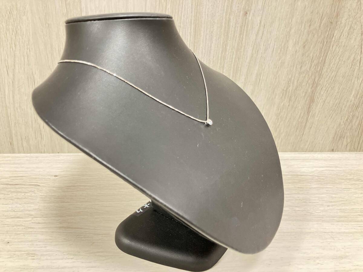 Yahoo!オークション - Pt850 ダイヤモンド D0.209ct 40cm 3.3g ネック...