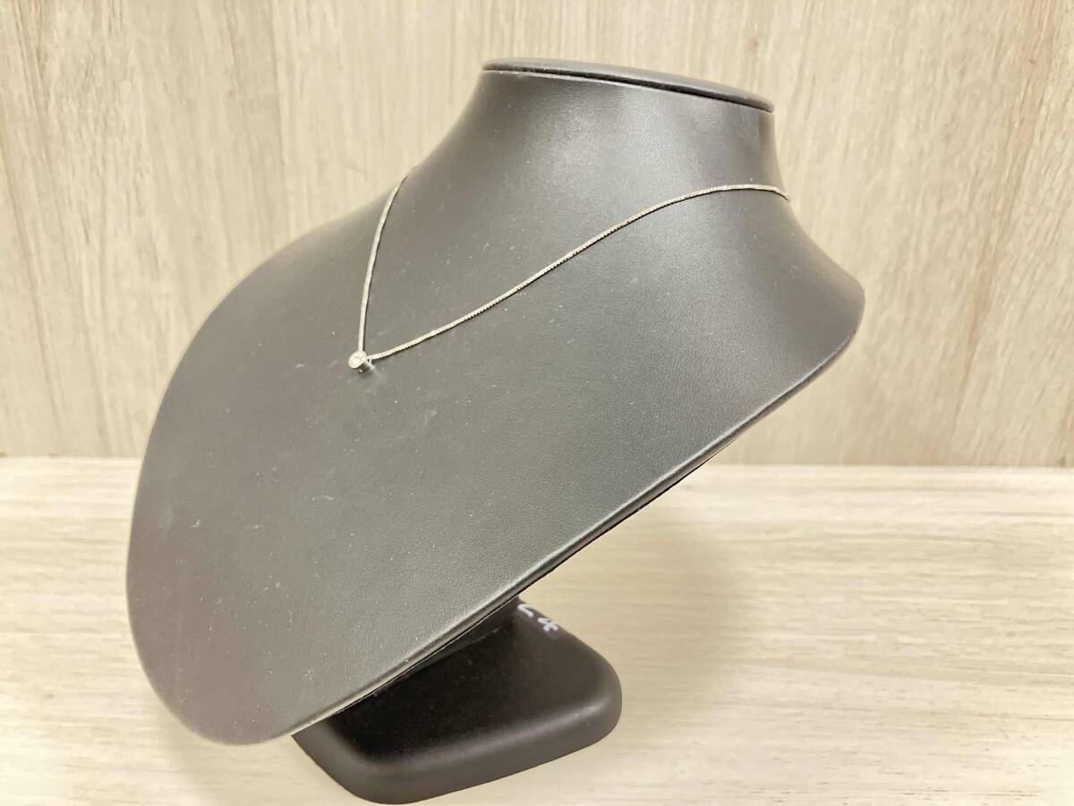 Yahoo!オークション - Pt850 ダイヤモンド D0.209ct 40cm 3.3g ネック...