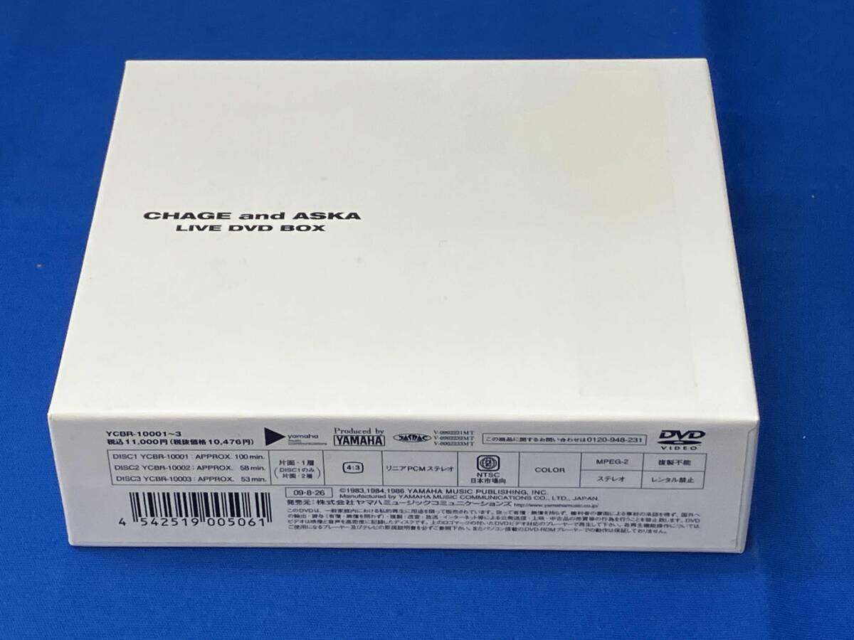 Yahoo!オークション - DVD CHAGE and ASKA LIVE DVD BOX 1