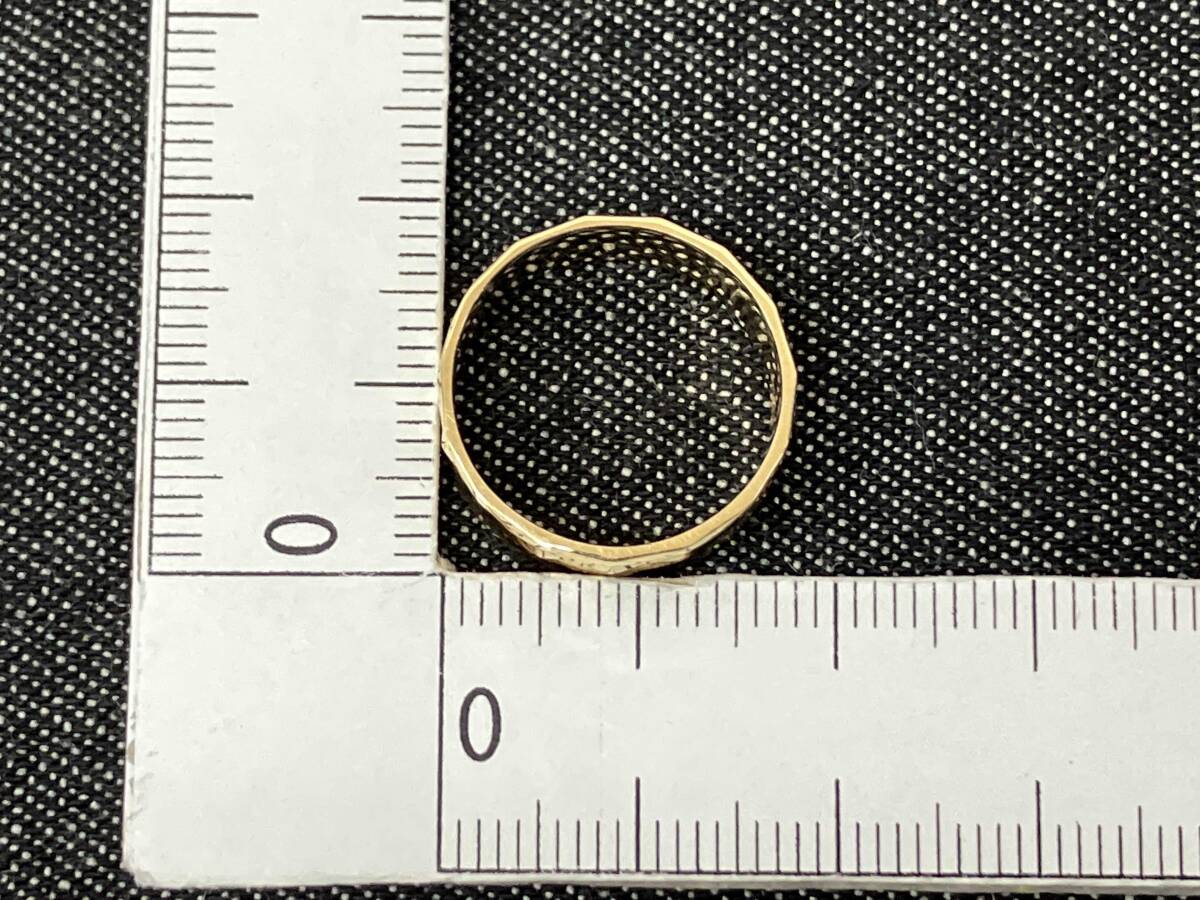 Yahoo!オークション - デザインリング K18 11号 約4.2g
