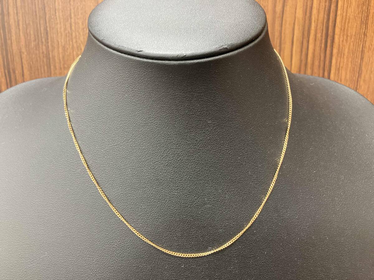 Yahoo!オークション - K18 40cm 2.3g ネックレス