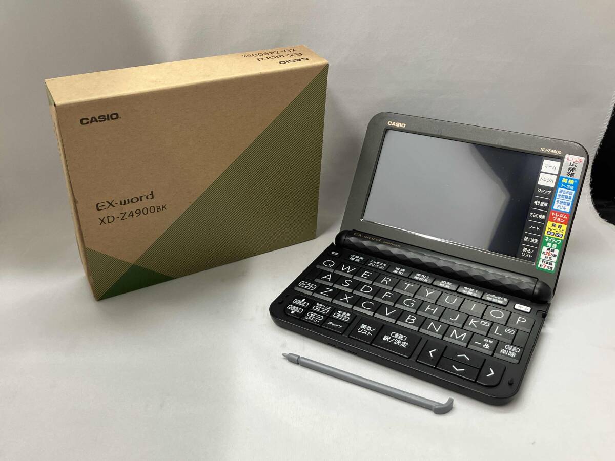 Yahoo!オークション - CASIO XD-Z4900 電子辞書(21-10-05)