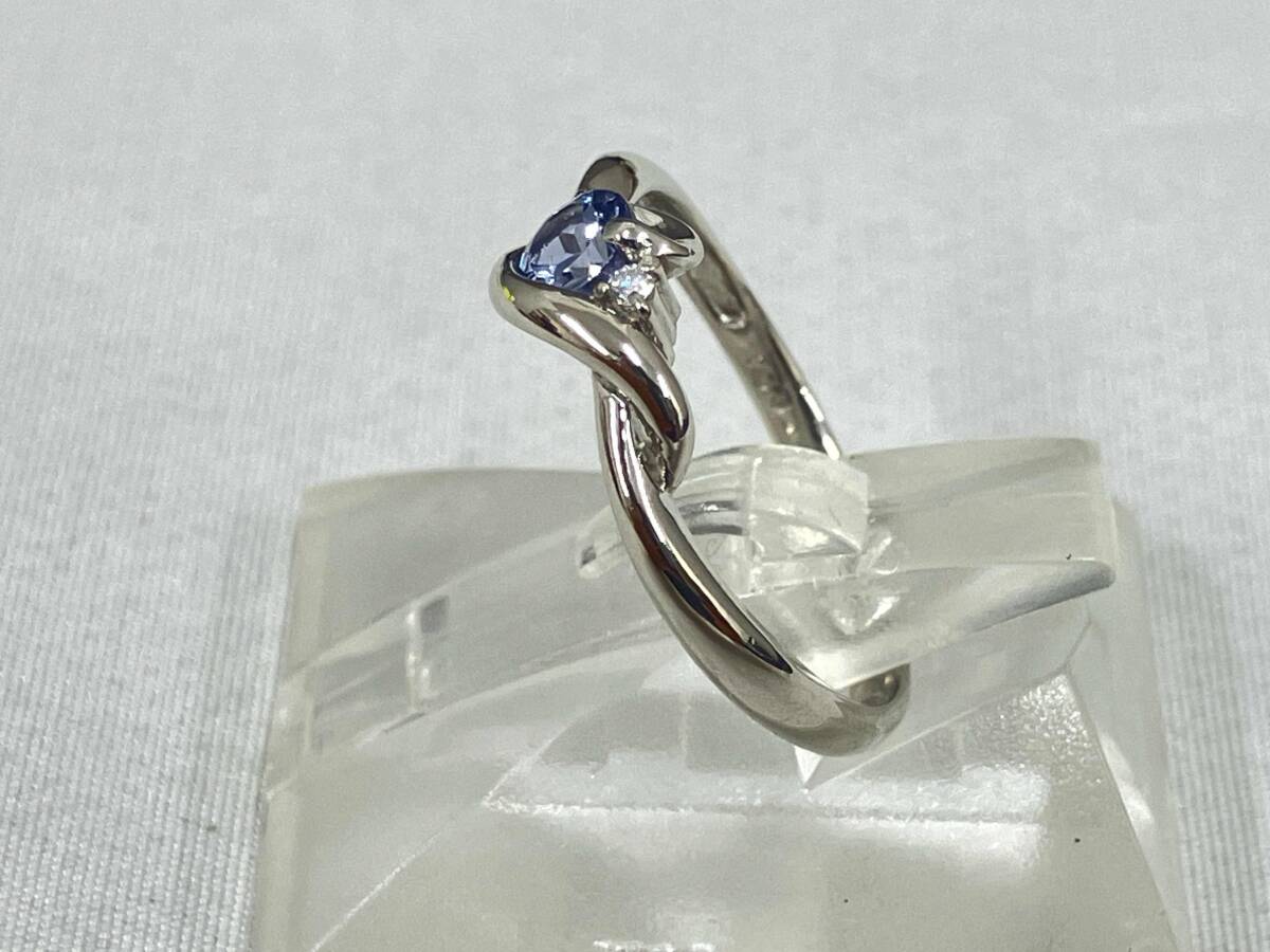 Yahoo!オークション - トップ付リングPt900 #11 2.5g リング