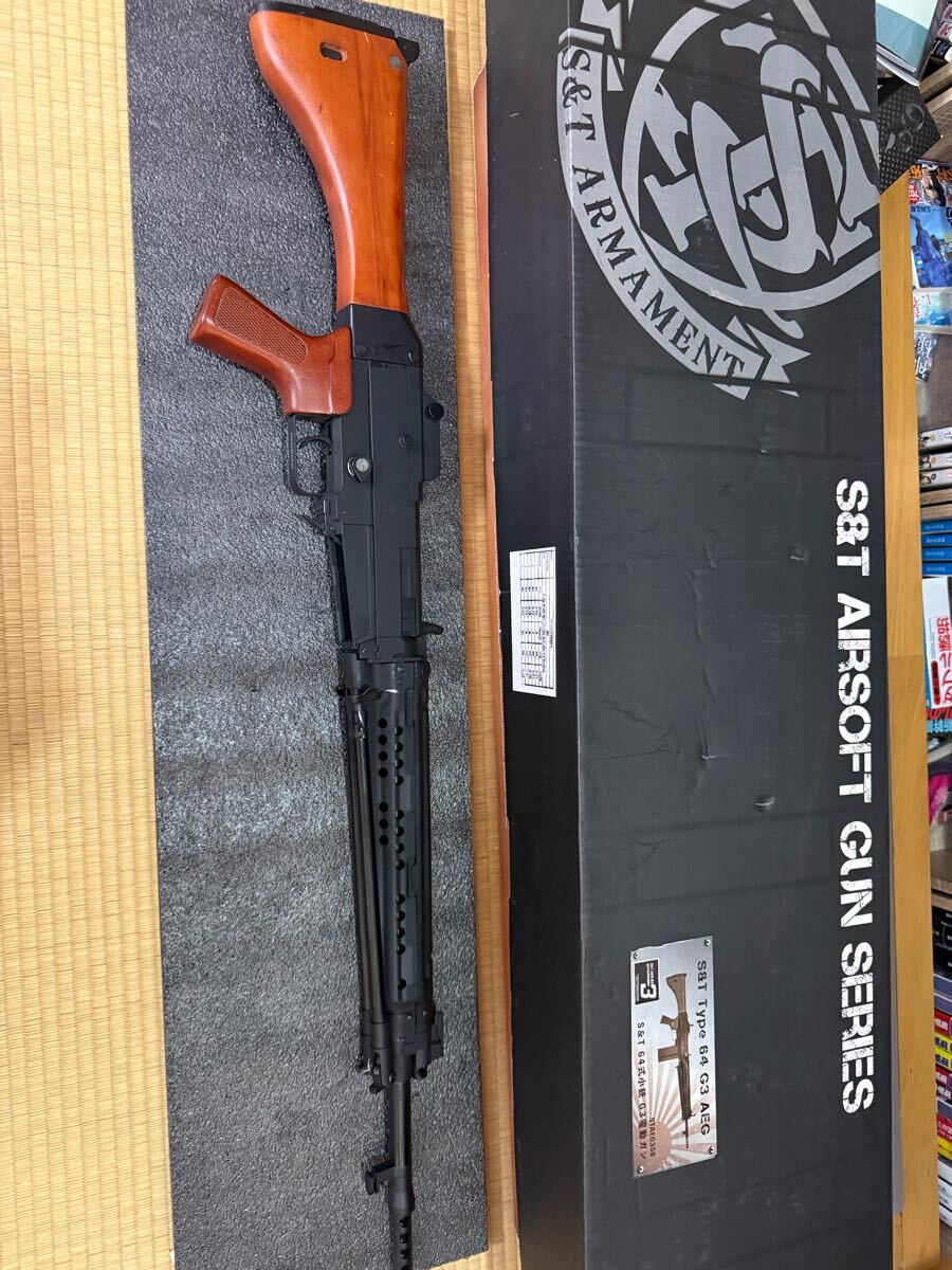 Yahoo!オークション - S&T 64式小銃 電動ガン