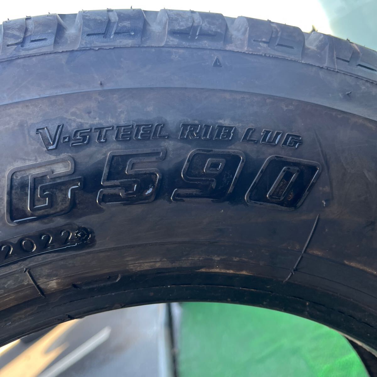 Yahoo!オークション - 205/75R16 BRIDGESTONE G590 激安美品 1本 7 000...