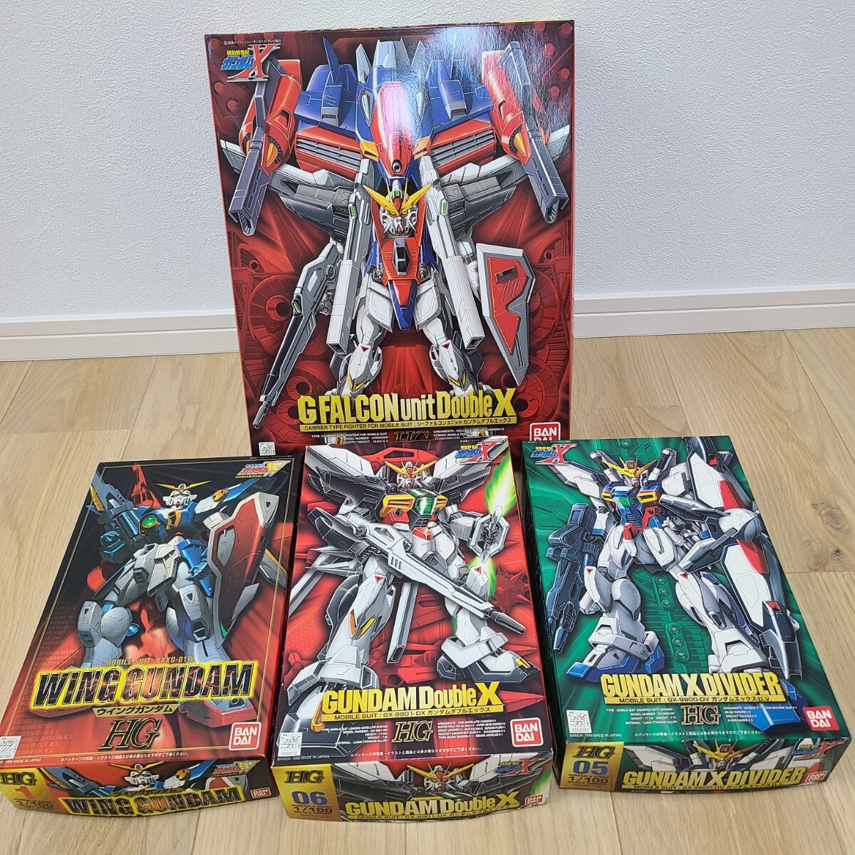 ガンプラHG 1/100 Gファルコンユニットガンダムダブルエックス/ウイングガンダム/ガンダムDX ガンダムダブルエックス/ガンダムエックスD.V