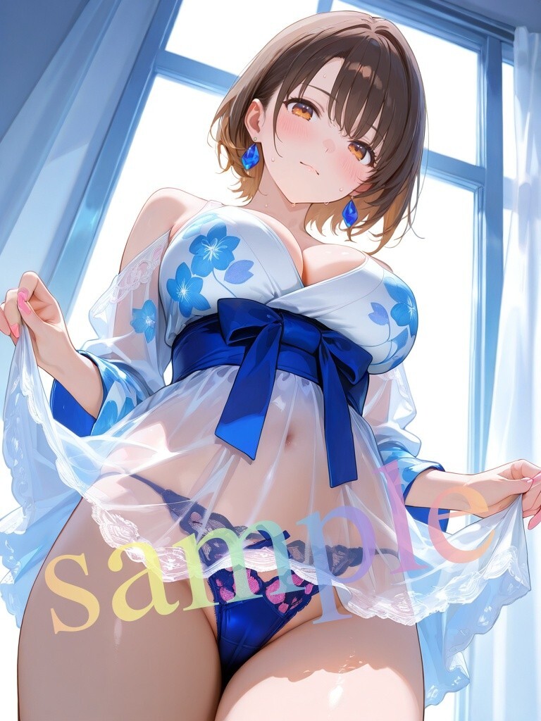 Yahoo!オークション - 【高画質】AIイラスト オリジナルキャラ A4ポス...