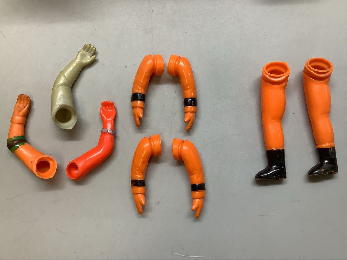 Yahoo!オークション - N63 ソフビ ポリ製駄玩具など ジャンク品 まとめ...