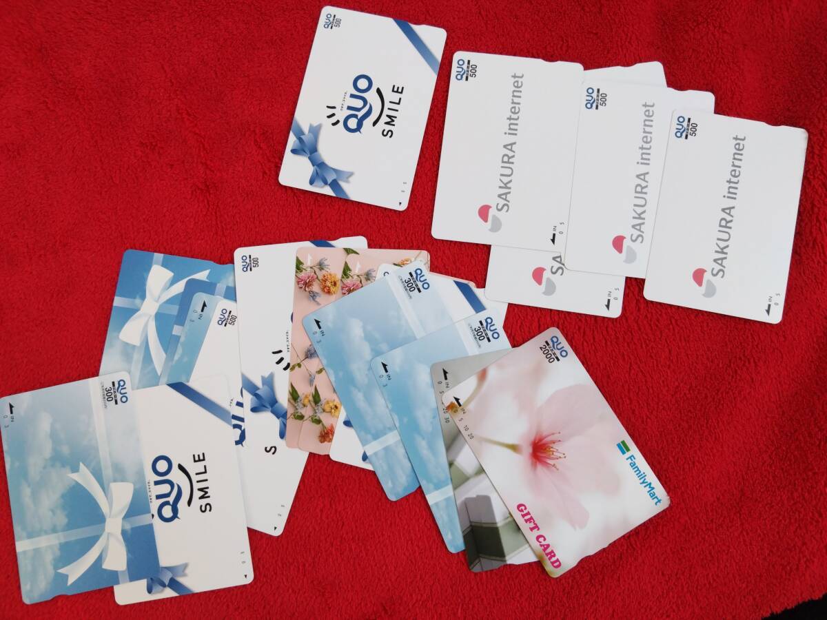 Yahoo!オークション - クオカード QUOカード 額面13 800円分 未使用 大...