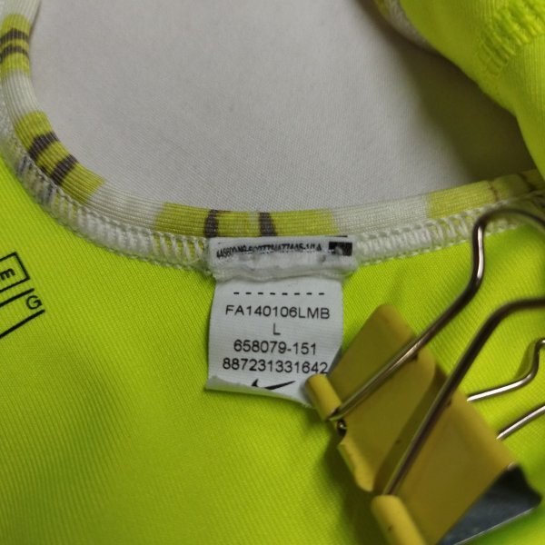 Yahoo!オークション - G56 NIKE ナイキ スポーツブラ トレーニング 胸...