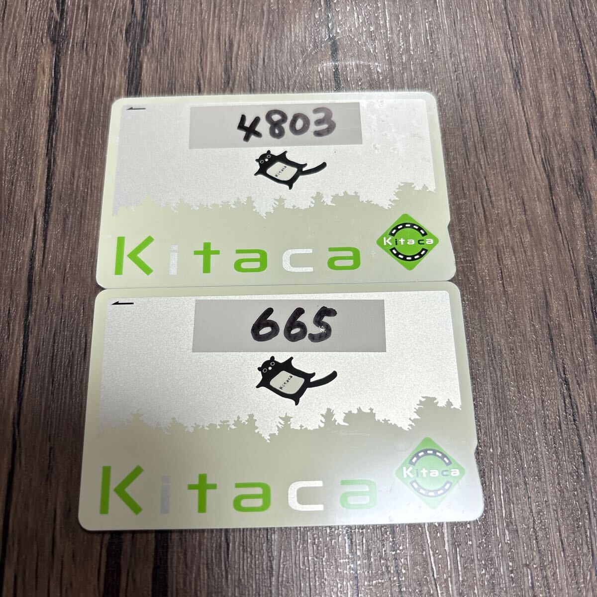 Yahoo!オークション - KITACA キタカ 交通系ICカード 残高あり a74