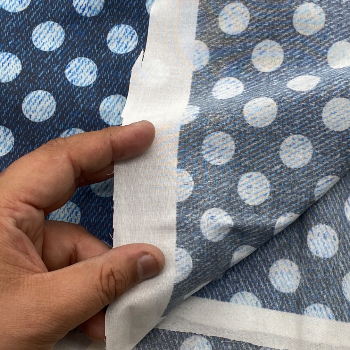 Yahoo!オークション - 069-yf545 3m コットンテンセルローンダンガリー...