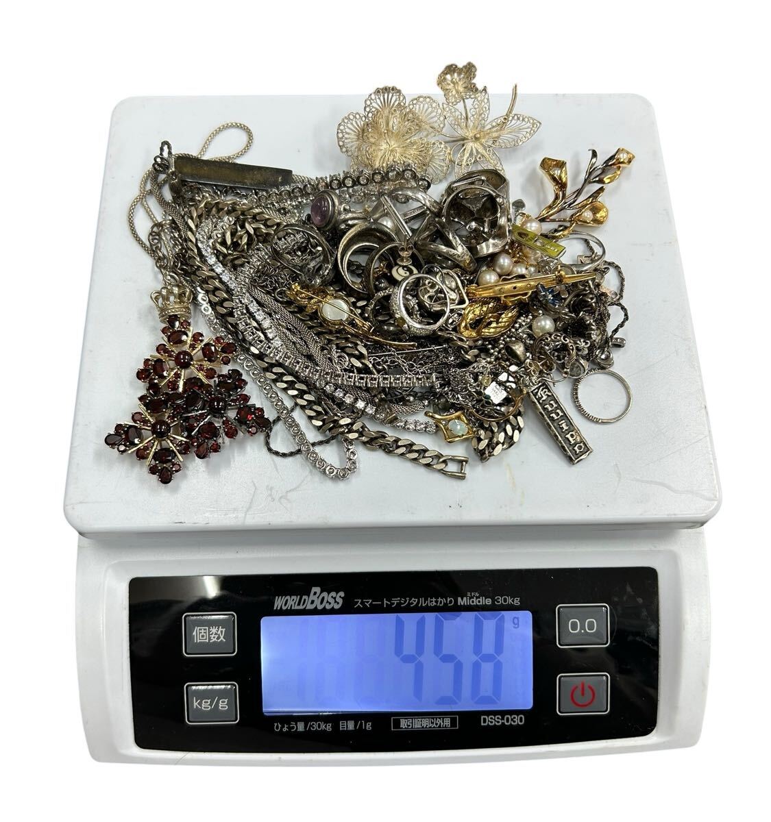 Yahoo!オークション - 1円スタート SILVER アクセサリー ネックレス ブ...