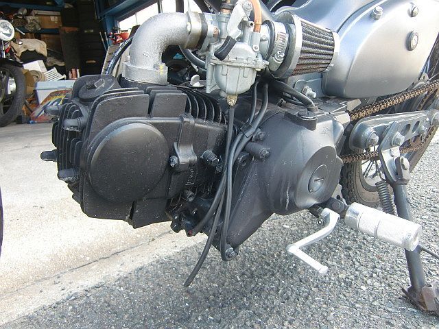 Yahoo!オークション - ホンダ カブ AA01 カスタム車両 クラッチ付き125...