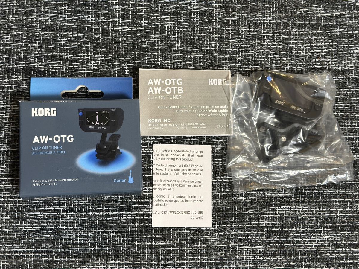 Yahoo!オークション - 送料込 ほぼ新品 KORG AW-OTG クリップオン 有機...