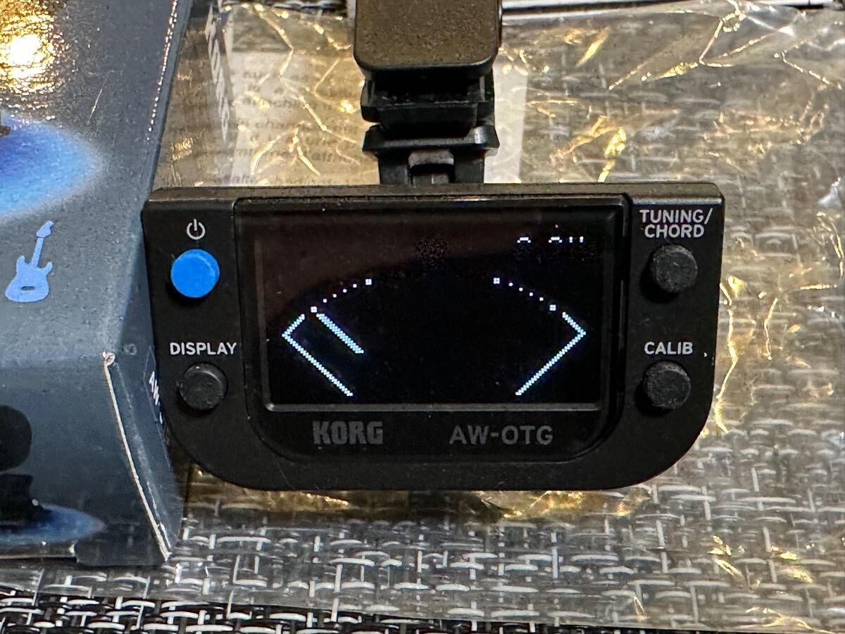 Yahoo!オークション - 送料込 ほぼ新品 KORG AW-OTG クリップオン 有機...