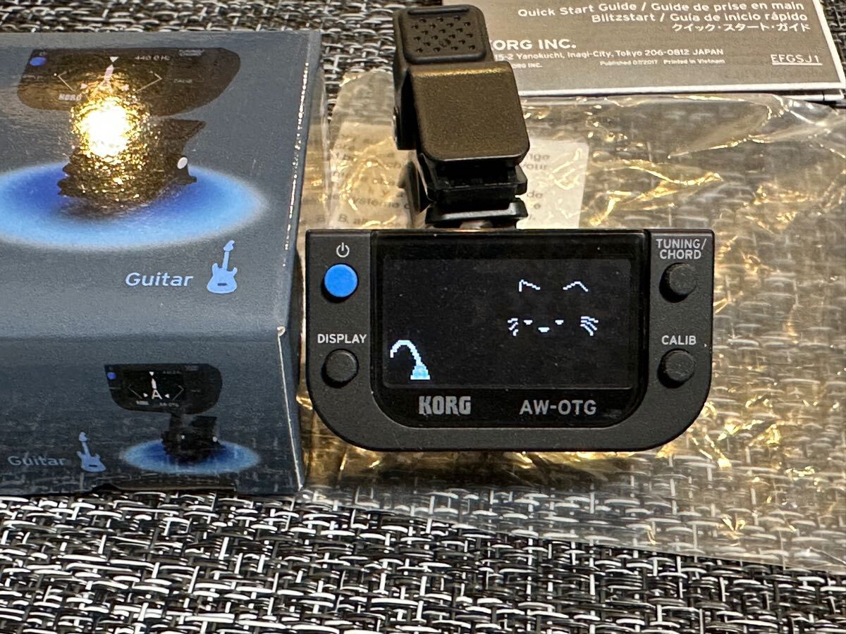 Yahoo!オークション - 送料込 ほぼ新品 KORG AW-OTG クリップオン 有機...
