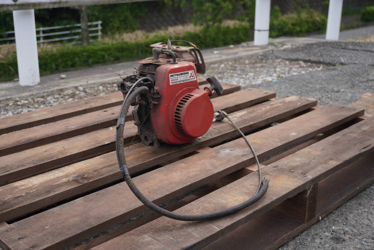 Yahoo!オークション - ジャンク品 三菱 G220P ガソリン エンジン 部品...