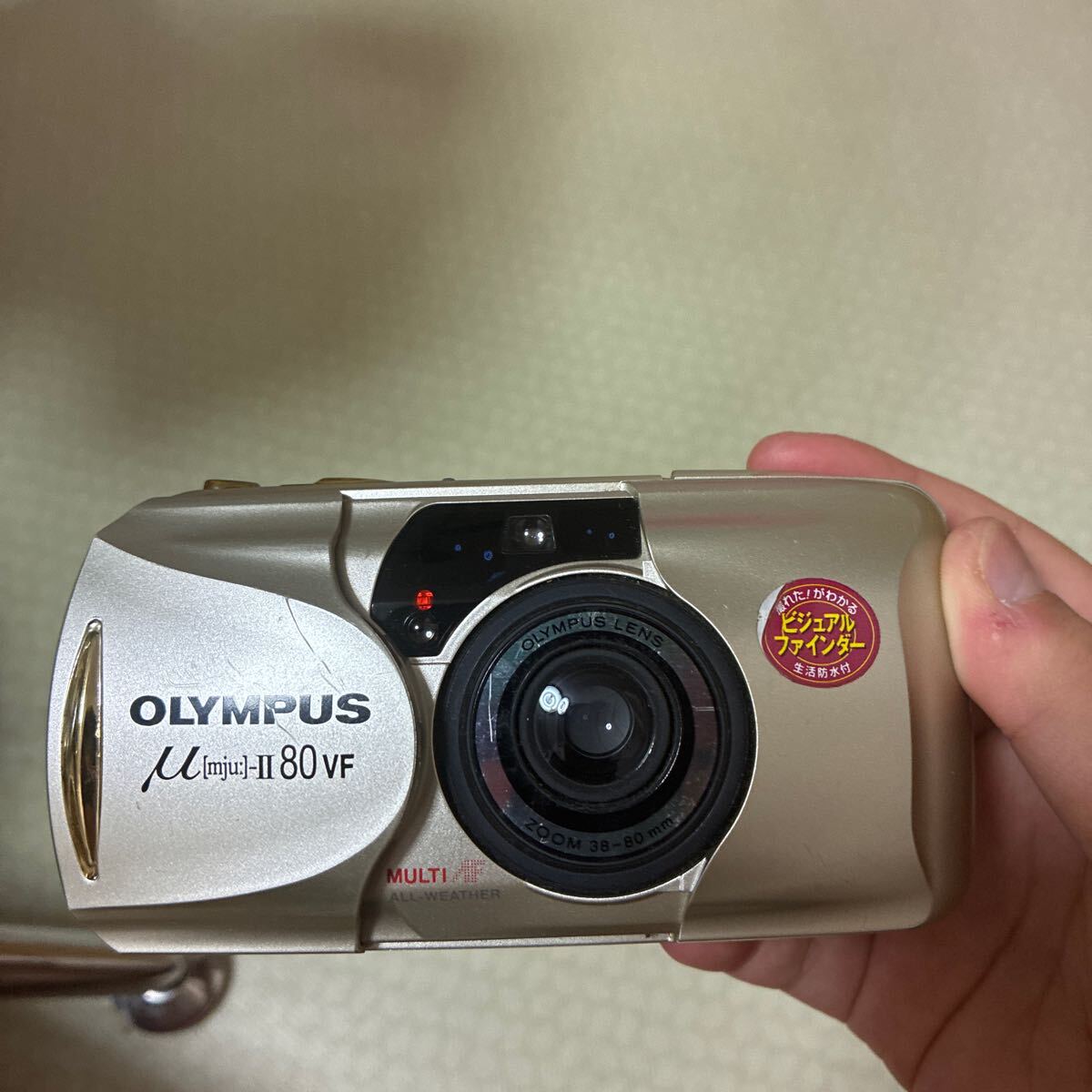 Yahoo!オークション - OLYMPUS μ mju 80VF オリンパス フィルムカメラ