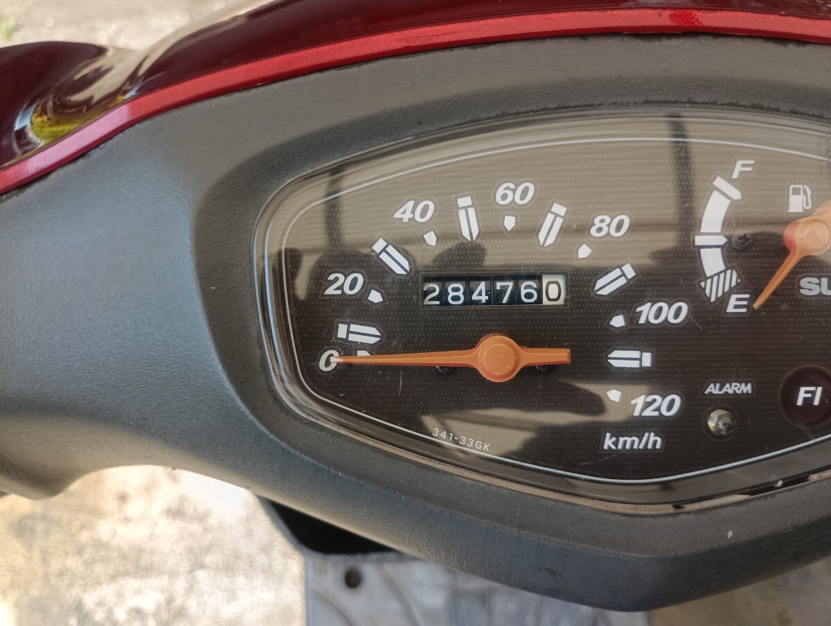 Yahoo!オークション - アドレスV125G K9 ジャンク1円スタート完全売り...