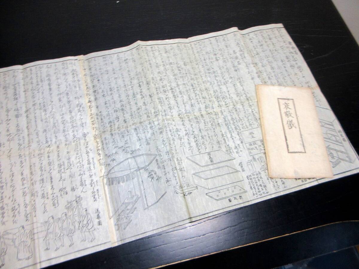 Yahoo!オークション - O17幕末～明治期神道儀式摺物「哀敬儀（祭儀略/...