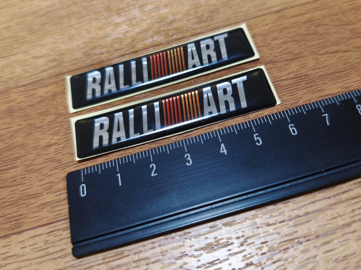 Yahoo!オークション - ラリーアート 3Dミニステッカー 2P ランサー パ...