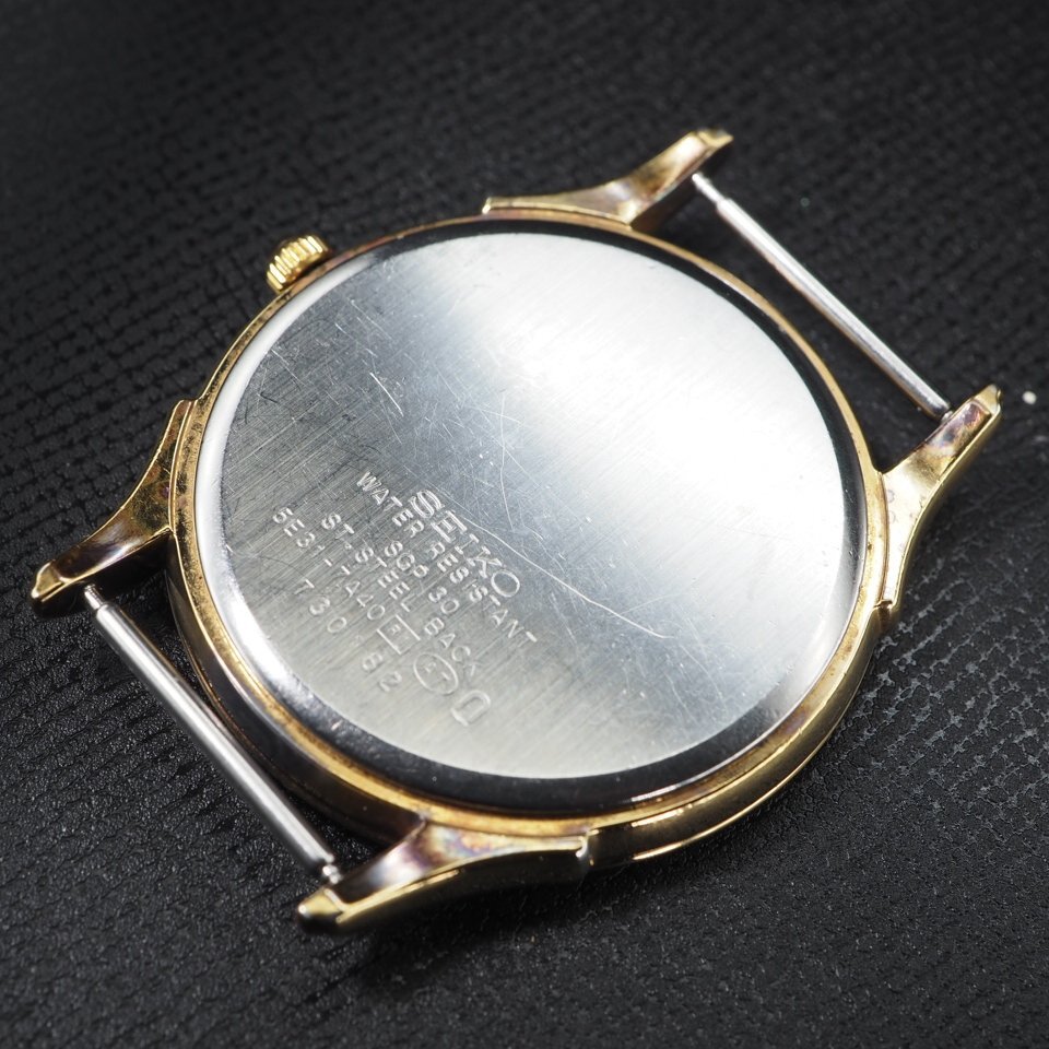 Yahoo!オークション - 1円～ SEIKO セイコー DOLCE ドルチェ GP QZ 5E...