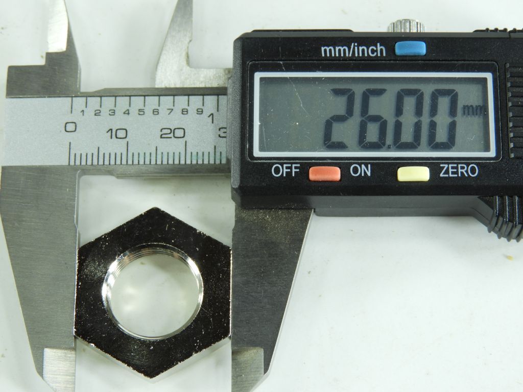 Yahoo!オークション - 六角 大 ナット M16 P=1.0 モービル基台Lコネ用 ...