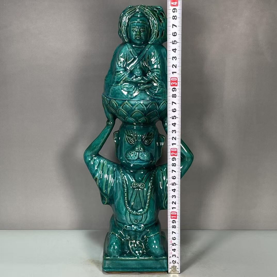 Yahoo!オークション - Y106旧家 収蔵 中国 古玩 柴窯 磁器 松石 緑釉 ...