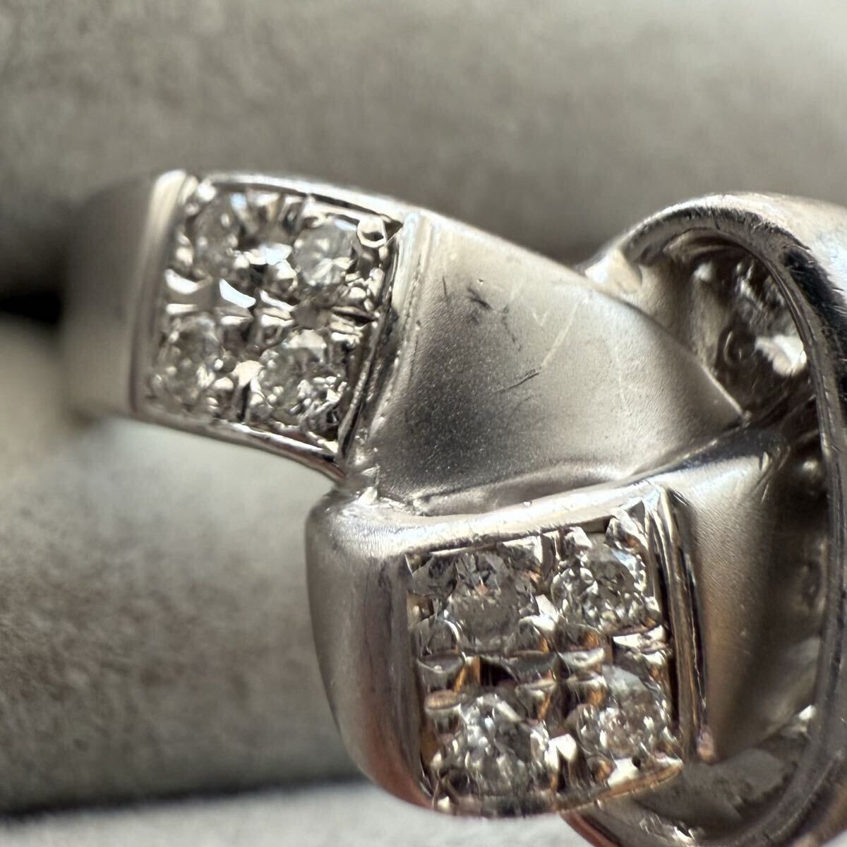 Yahoo!オークション - Pt900 D0.32 11.8g 天然ダイヤモンド プラチナ ...