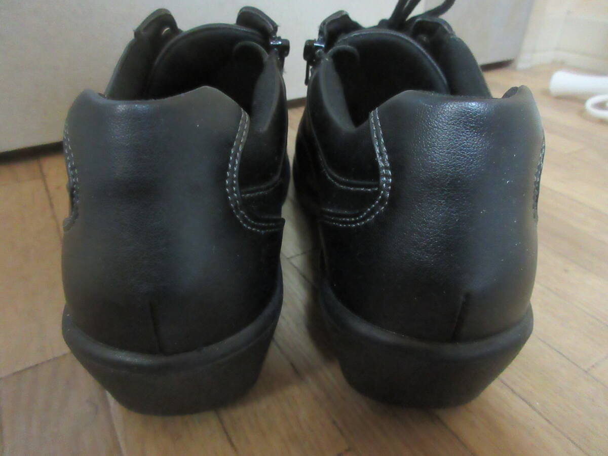 Yahoo!オークション - ⑦23㎝EEE TOPAZ トパーズアルコ 黒 スニーカー...