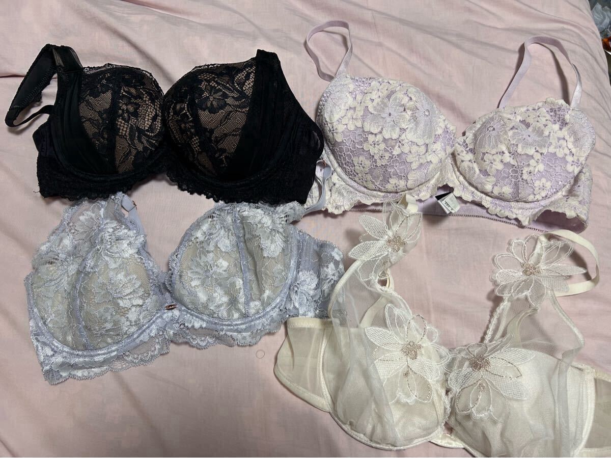 Yahoo!オークション - ピーチジョン ブラジャー D75 補正下着 まとめ売...