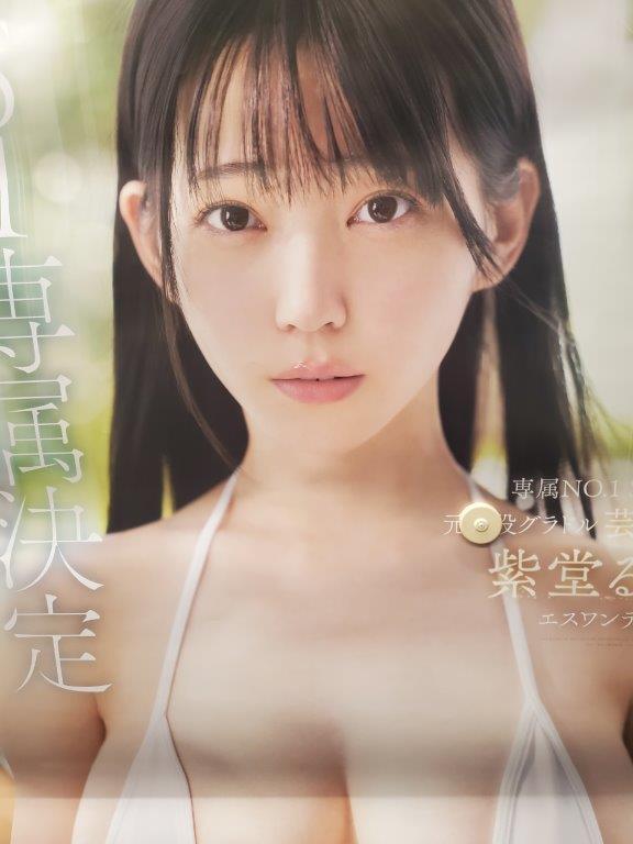 Yahoo!オークション - 特大ポスター/B/S1/紫堂るい/巨乳