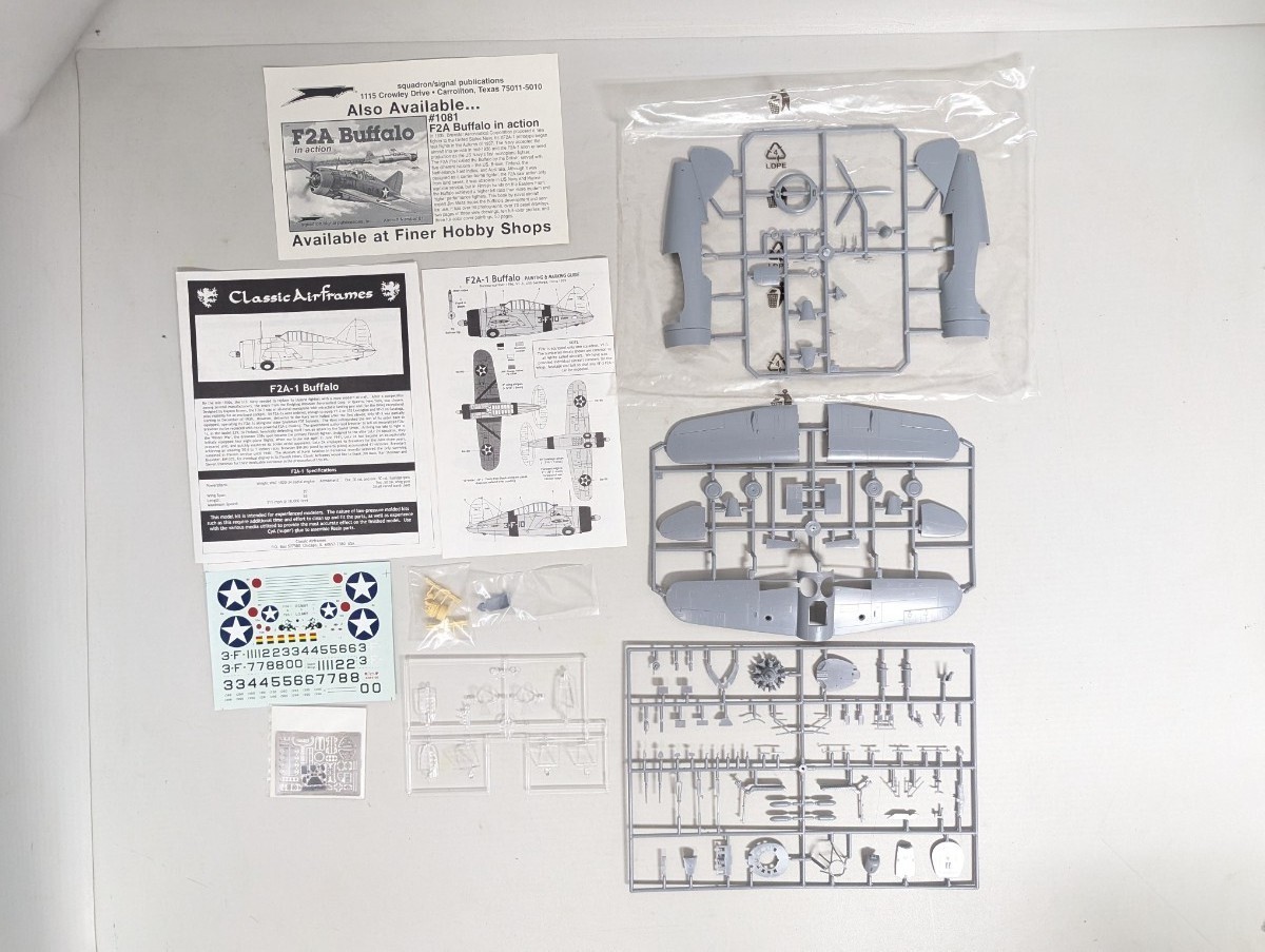 Yahoo!オークション - 未組立 クラシックエアフレーム 1/48 ブリュー...