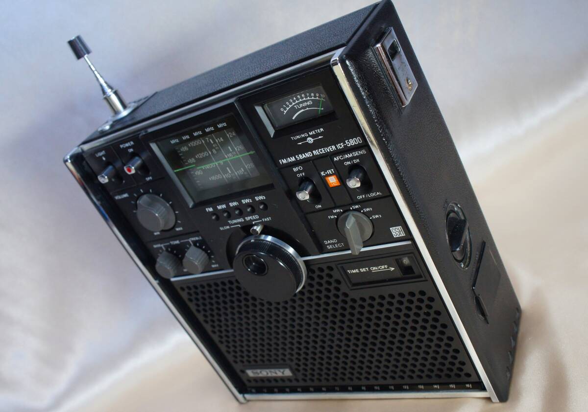 Yahoo!オークション - 綺麗な動作品 ICF-5800 スカイセンサー5800 BCL...