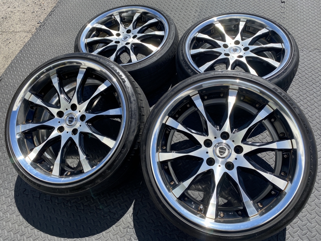 Yahoo!オークション - 深リム WORK シュバートSC2 8.5J9.5J クラウン ...