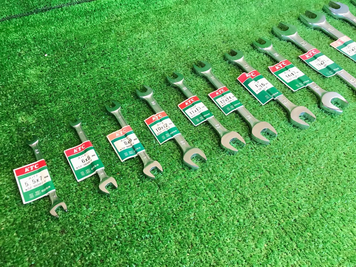 Yahoo!オークション - 新品 KTC 京都機械工具 スパナ S2-05507-F~S2-30...