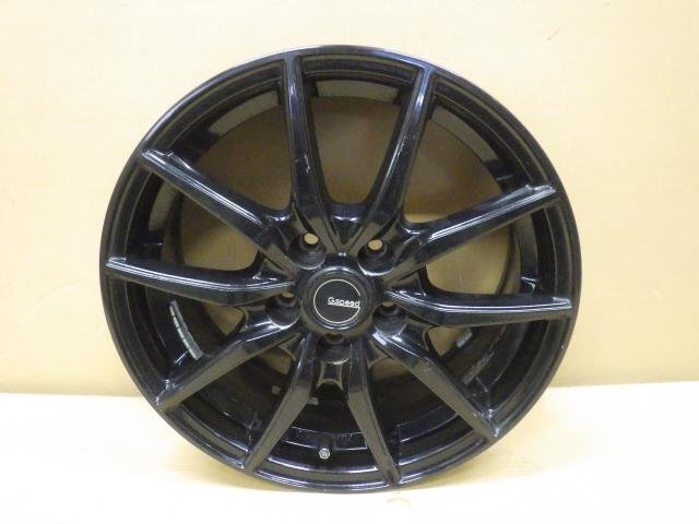 Yahoo!オークション - 【岩手 盛岡発】中古 ホイール G.SPEED 黒 15イ...