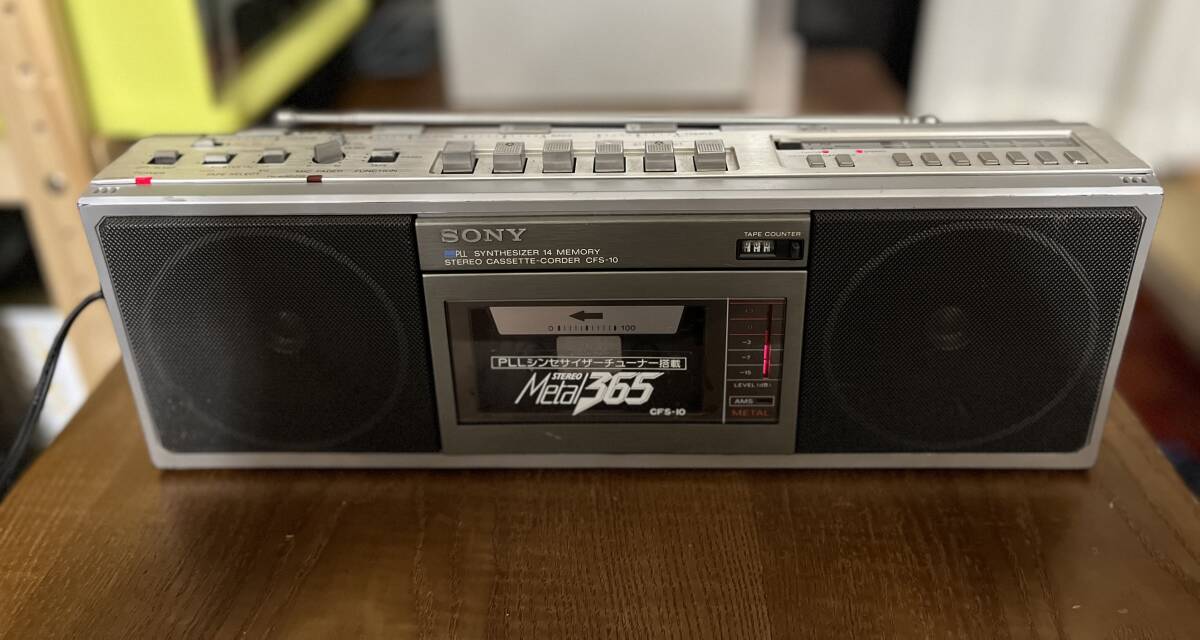 Yahoo!オークション - SONY ラジオカセット CFS-10