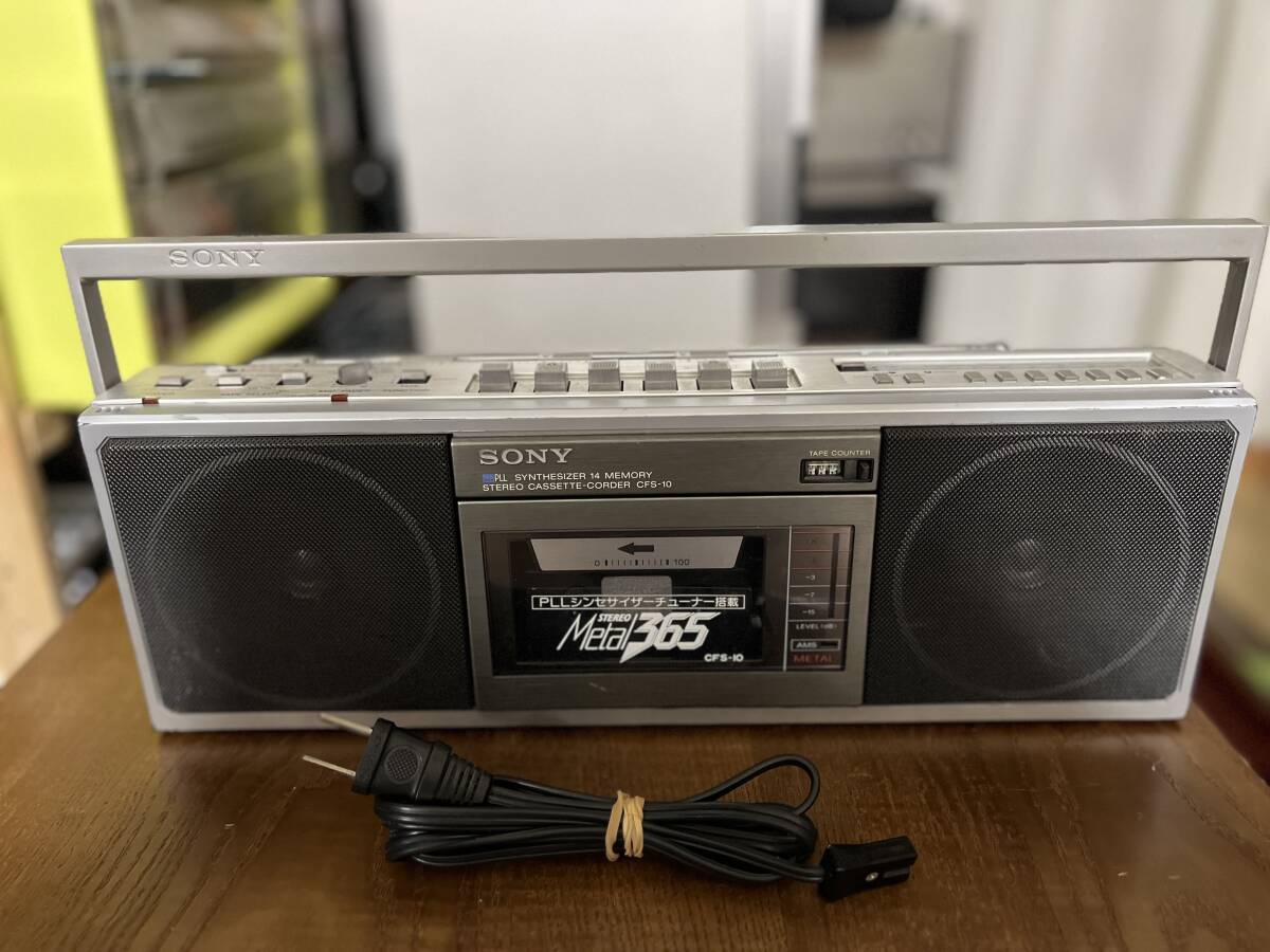 Yahoo!オークション - SONY ラジオカセット CFS-10
