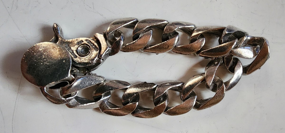 Yahoo!オークション - メキシコ シルバー925 ブレスレット 約97g 長...